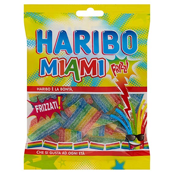 HARIBO MIAMI FRIZZ GR.100 - mondoingrosso.it